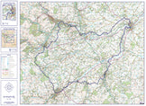 Borders Abbey Way Route Map - Digital Download – ukmaps.co.uk