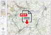 Borders Abbey Way Route Map - Digital Download – ukmaps.co.uk
