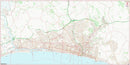 Central Brighton and Hove Postcode City Street Map - Digital Download ...