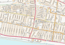 Central Brighton and Hove City Street Map - Digital Download – ukmaps.co.uk