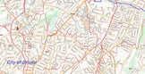 Central Bristol Postcode City Street Map - Digital Download – ukmaps.co.uk
