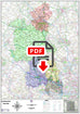Buckinghamshire County Boundary Map - Digital Download – ukmaps.co.uk
