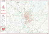 Postcode City Sector Map - Cambridge - Digital Download – ukmaps.co.uk