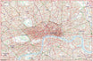 Central London Postcode City Street Map - Digital Download – ukmaps.co.uk