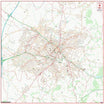 Central Cheltenham Postcode City Street Map - Digital Download – ukmaps ...