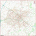 Central Cheltenham Postcode City Street Map - Digital Download – ukmaps ...