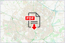 Central Coventry City Street Map - Digital Download – ukmaps.co.uk
