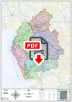 Cumbria County Boundary Map - Digital Download – ukmaps.co.uk