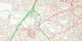Central Derby Postcode City Street Map - Digital Download – ukmaps.co.uk