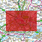 Central Derby City Street Map - Digital Download – ukmaps.co.uk