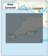 Devon and Cornwall County Boundaries Map - Digital Download – ukmaps.co.uk