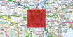 Central Exeter Postcode City Street Map - Digital Download – ukmaps.co.uk