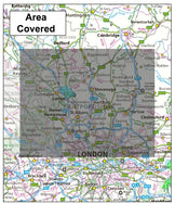 Hertfordshire County Map - Digital Download – ukmaps.co.uk