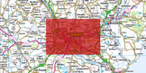 Central Ipswich Postcode City Street Map - Digital Download – ukmaps.co.uk