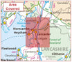 Postcode City Sector Map - Lancaster - Digital Download – ukmaps.co.uk