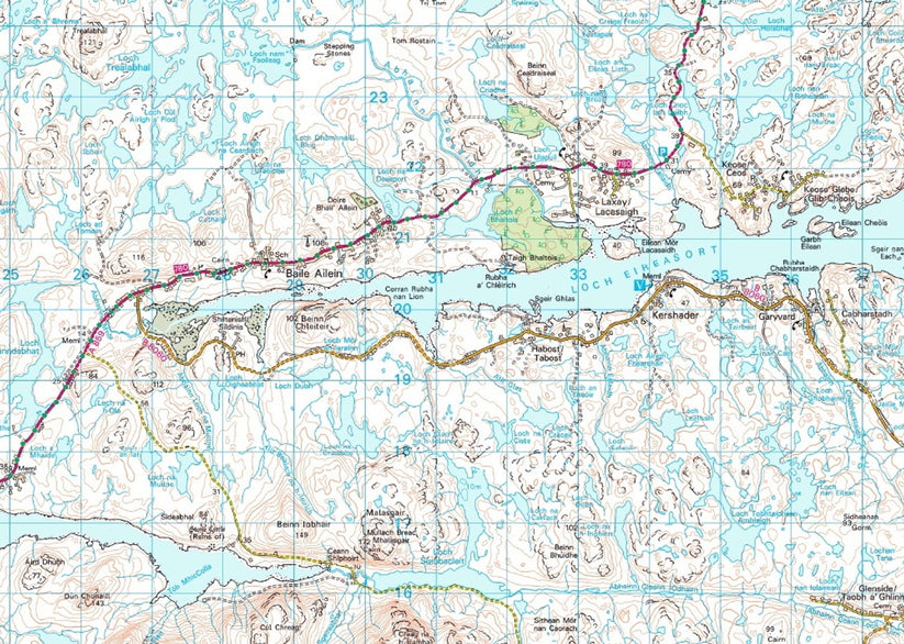 Isle of Lewis and Harris - North and South Series – ukmaps.co.uk