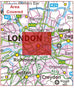 Postcode City Sector Map - London - Digital Download – ukmaps.co.uk