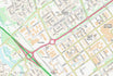 Central Milton Keynes City Street Map - Digital Download – ukmaps.co.uk