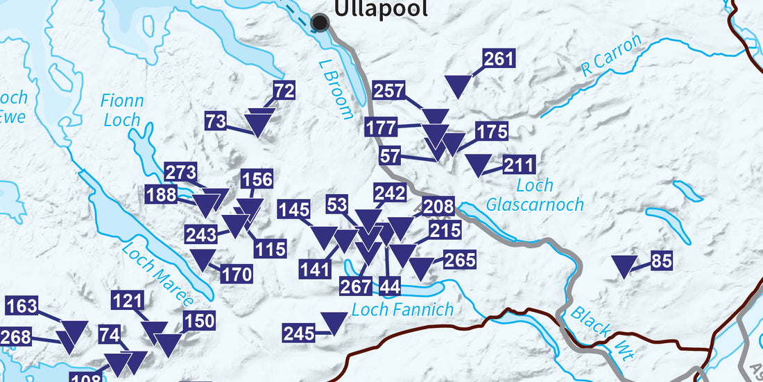 Munros Map – ukmaps.co.uk