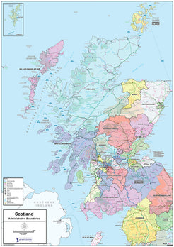 National Admin Map 2 - Scotland - Digital Download – ukmaps.co.uk