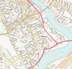 Central Newport City Street Map -Digital Download – ukmaps.co.uk