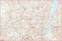 North London Postcode City Street Map - Digital Download – ukmaps.co.uk