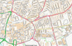 Central Northampton City Street Map - Digital Download – ukmaps.co.uk