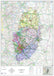 Nottinghamshire County Boundary Map - Digital Download – ukmaps.co.uk