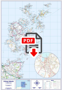 Orkney Islands Map - Digital Download – ukmaps.co.uk