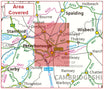 Postcode City Sector Map - Peterborough - Digital Download – ukmaps.co.uk