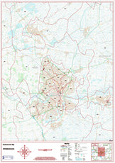 Postcode City Sector Map - Peterborough - Digital Download – ukmaps.co.uk