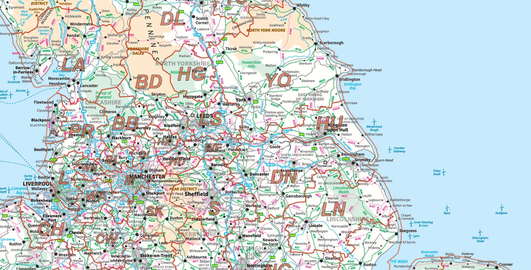 Postcode Area Maps – ukmaps.co.uk