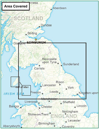 Road Map 4 - Northern England - Digital Download – ukmaps.co.uk