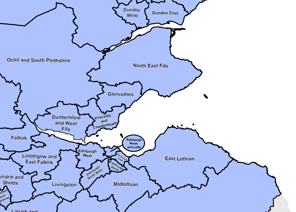 Regional UK Parliamentary Maps - Scotland – ukmaps.co.uk