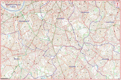 South London Postcode City Street Map - Digital Download – ukmaps.co.uk