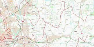 Postcode City Sector Map - Stoke - Digital Download – ukmaps.co.uk