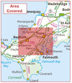 Postcode City Sector Map - Truro - Digital Download – ukmaps.co.uk