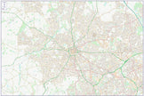 Central Wolverhampton City Street Map - Digital Download – ukmaps.co.uk