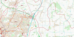 Postcode City Sector Map - Worcester - Digital Download – ukmaps.co.uk