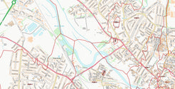 Central York Postcode City Street Map - Digital Download – ukmaps.co.uk